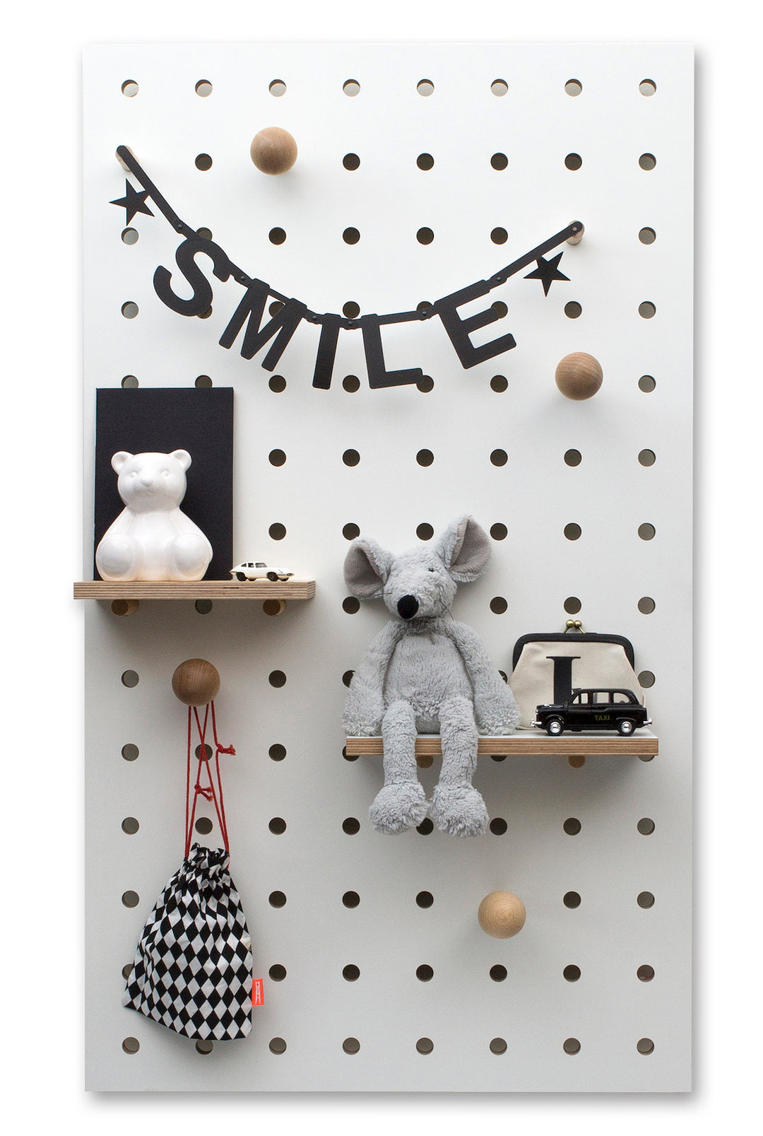Contemporary pegboard storage systems - made in the UK