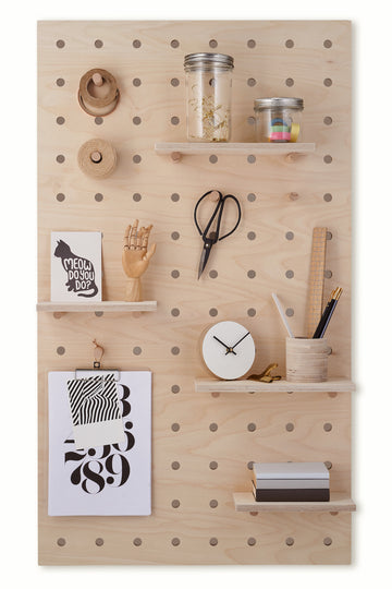 Contemporary pegboard storage systems - made in the UK